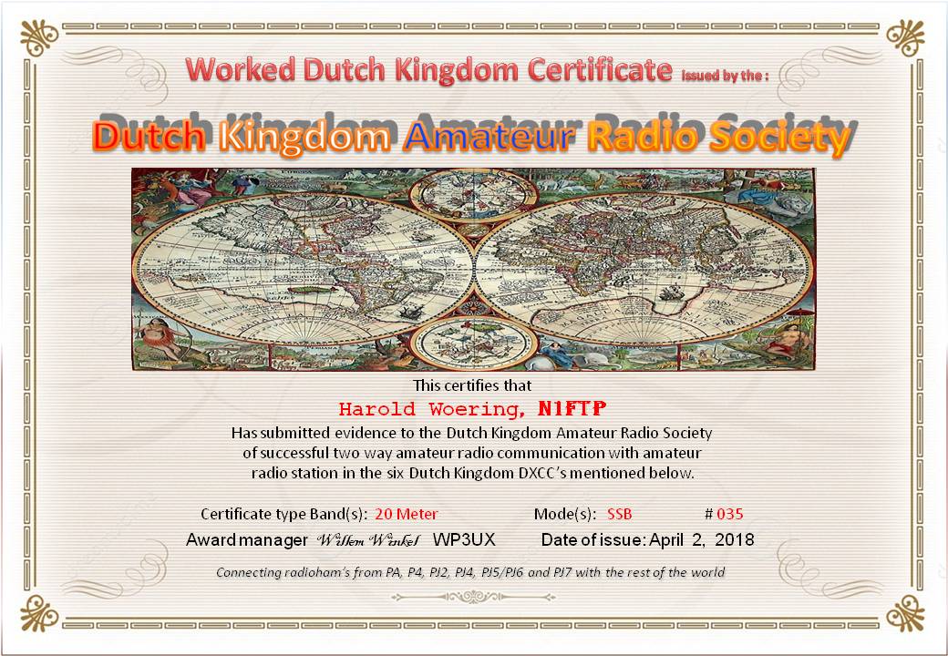 Awards – Hampden County Radio Association